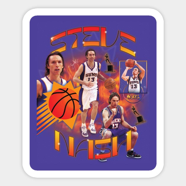 NBA Legend - Nash - Nba - Sticker | TeePublic