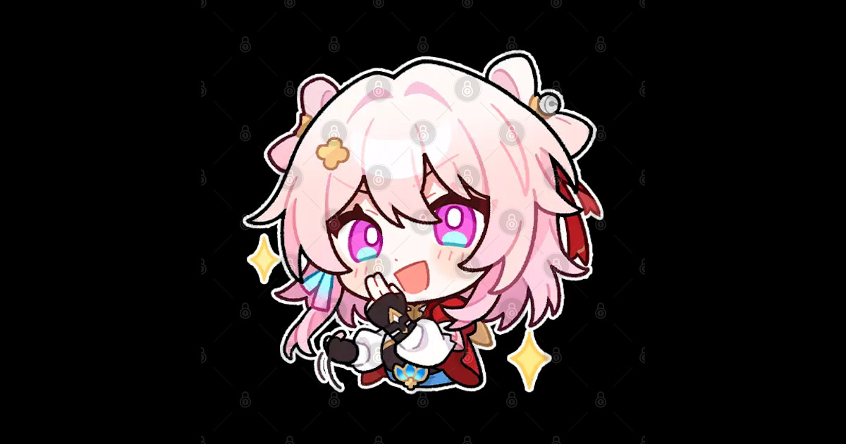 Honkai Star Rail Chibi Hunt March - Honkai Star Rail - Sticker | TeePublic