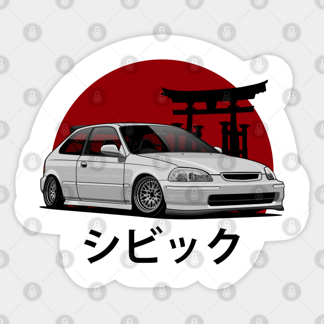Civic Type R - Honda - Sticker | TeePublic