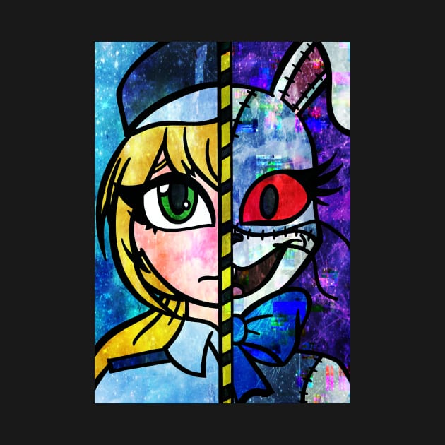 FNAF - Vanessa and Vanny - Five Nights At Freddys - T-Shirt | TeePublic
