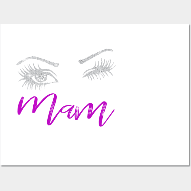 Cute Eyes Mam Happy Mothers Day - Grandmother - Posters and Art Prints ...