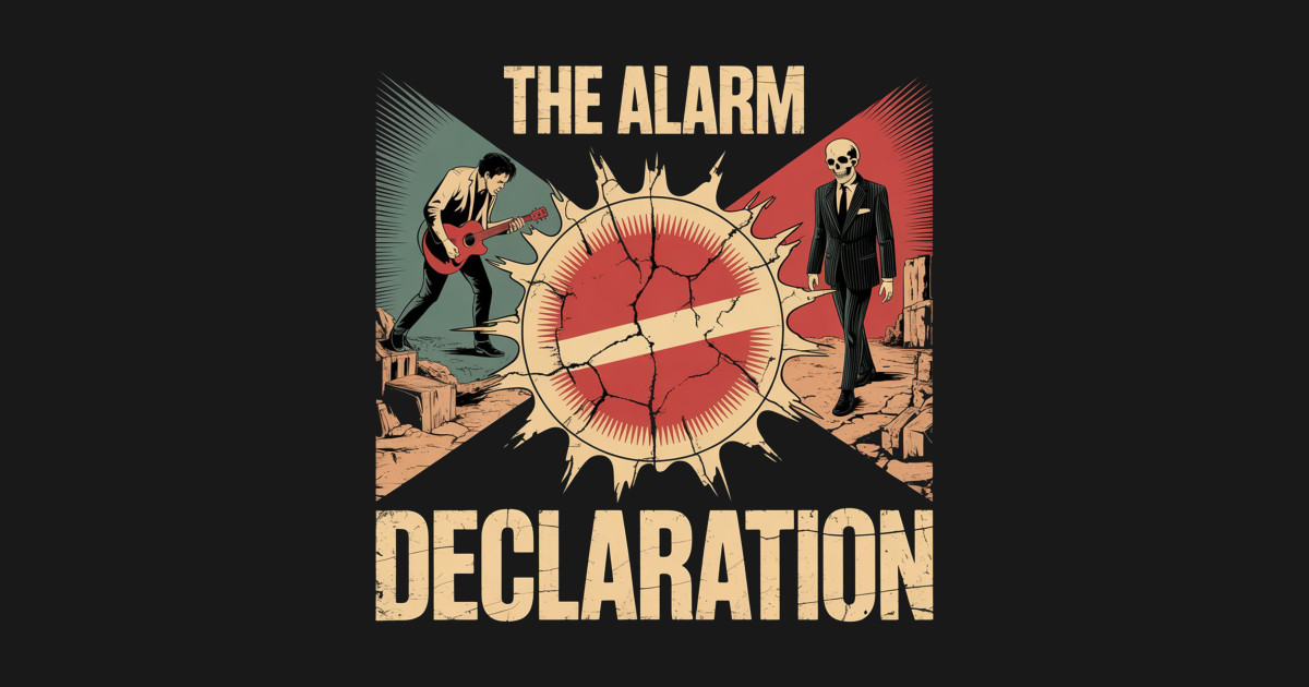 THE ALARM VINTAGE DECLARATION - The Alarm - T-Shirt | TeePublic