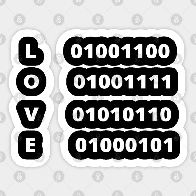 love binary code