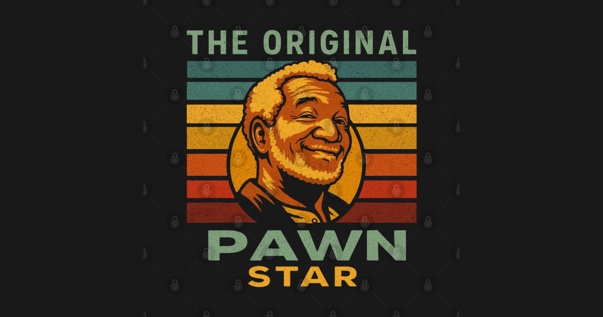 The Original Pawn Star Retro Vintage Funny 70s Style T-Shirt - Retro ...
