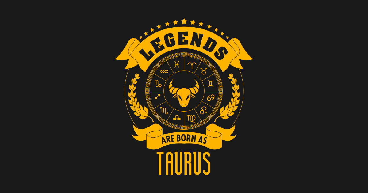Legends are born as Taurus - Zodiac Signs - Kids T-Shirt | TeePublic