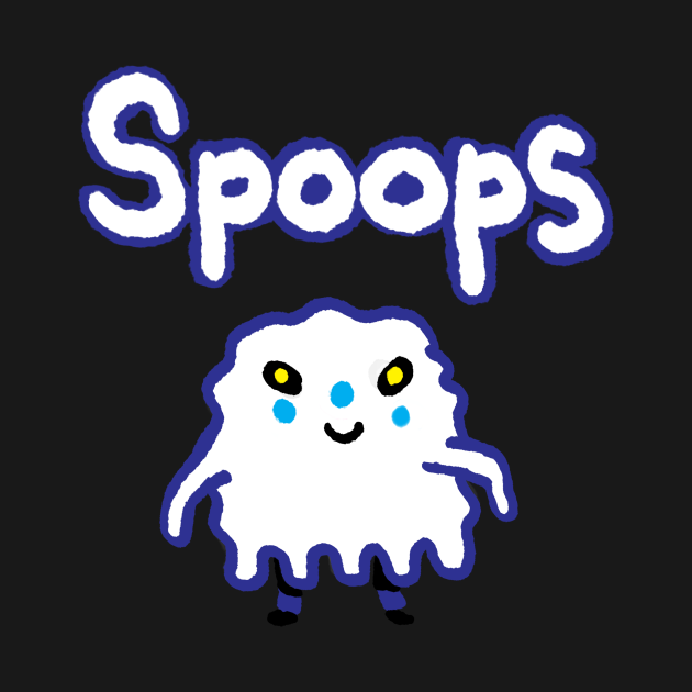 Spoops - Ghost - Long Sleeve T-Shirt | TeePublic