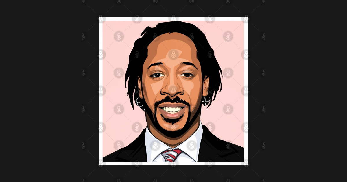 Katt Williams smile face,illustration - Katt Williams - T-Shirt | TeePublic