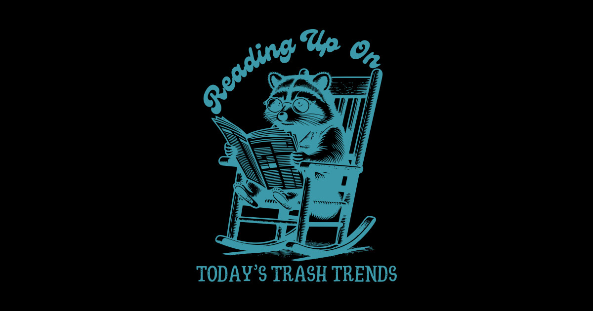 Sassy Raccoon, Retro Animal - Funny Raccoon - Posters and Art Prints ...