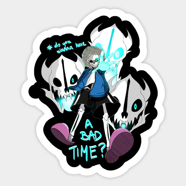 Undertale - Sans - Undertale - Sticker | TeePublic