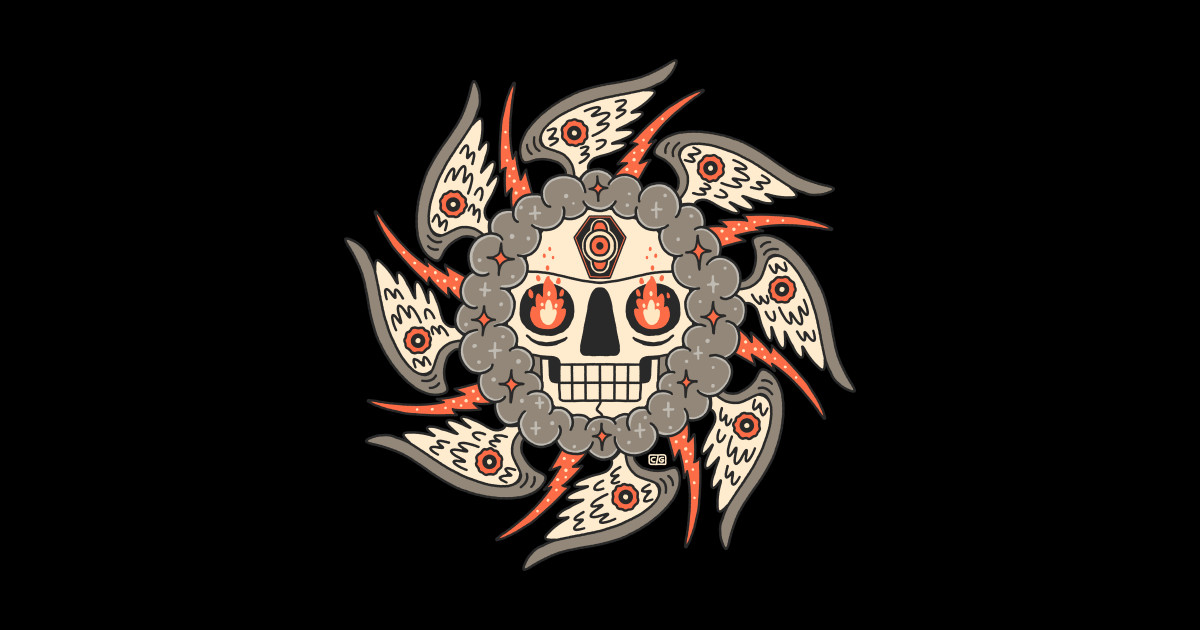 Seraphim - Horror - Sticker | TeePublic