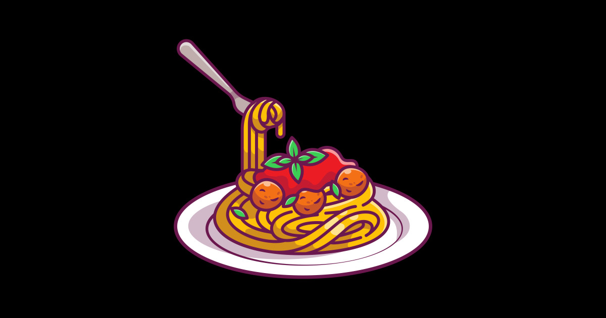 Spaghetti - Spaghetti - Sticker | TeePublic