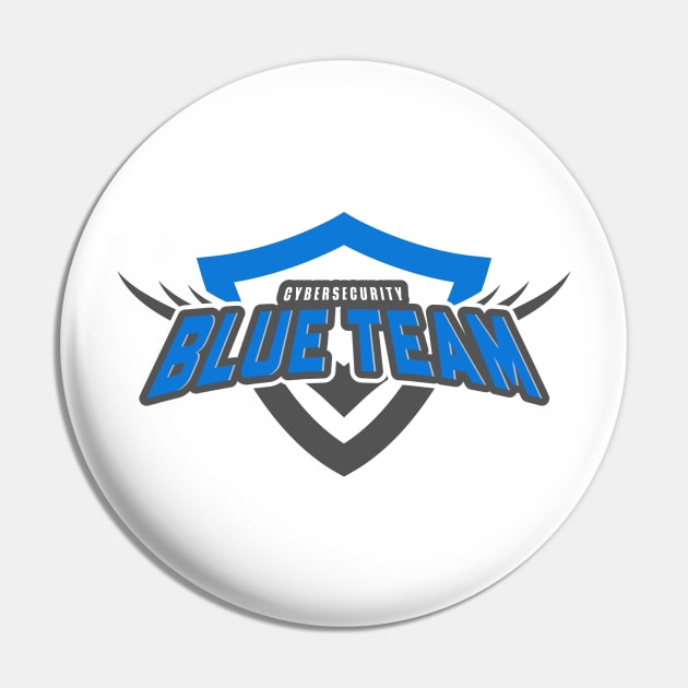 Cybersecurity Shield Blue Team Gamification Logo - Cyber Security ...