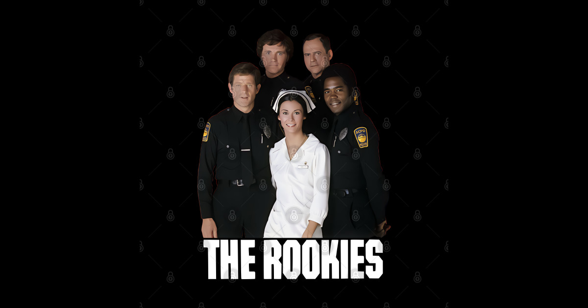 The Rookies - 70s Cop Show V2 - Classic Tv Shows - T-Shirt | TeePublic