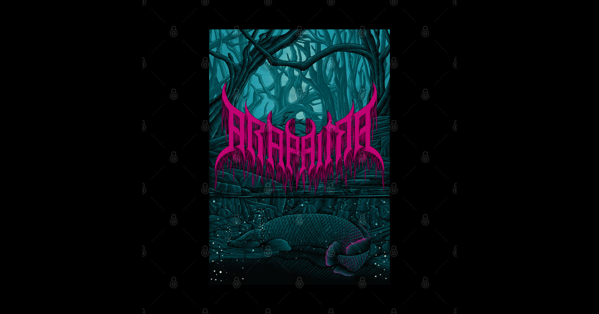 Arapaima - Predatory Fish - Sticker | TeePublic