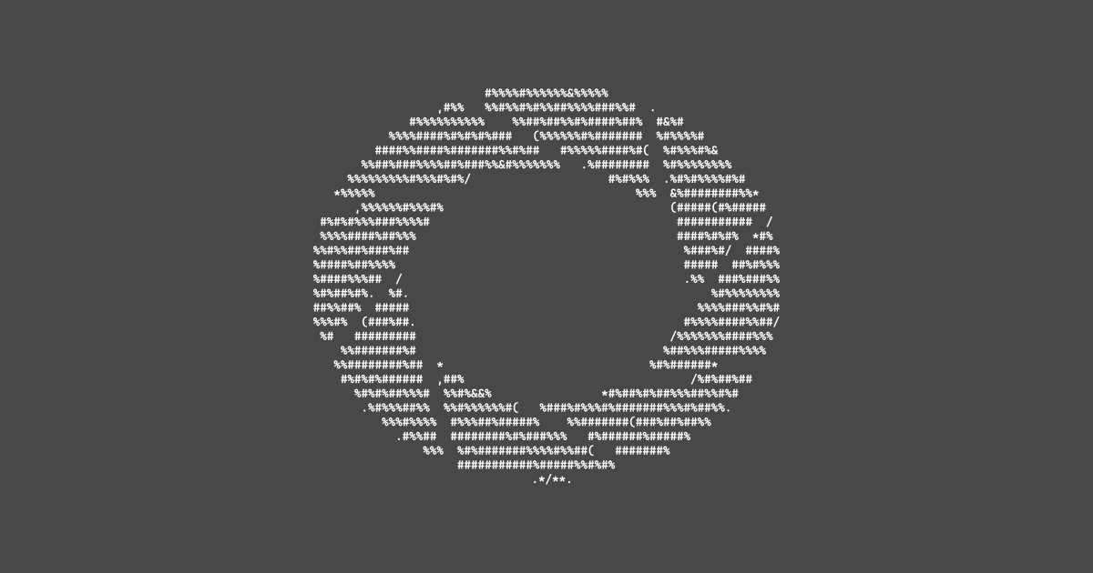 Ascii Aperture - Portal - T-Shirt | TeePublic