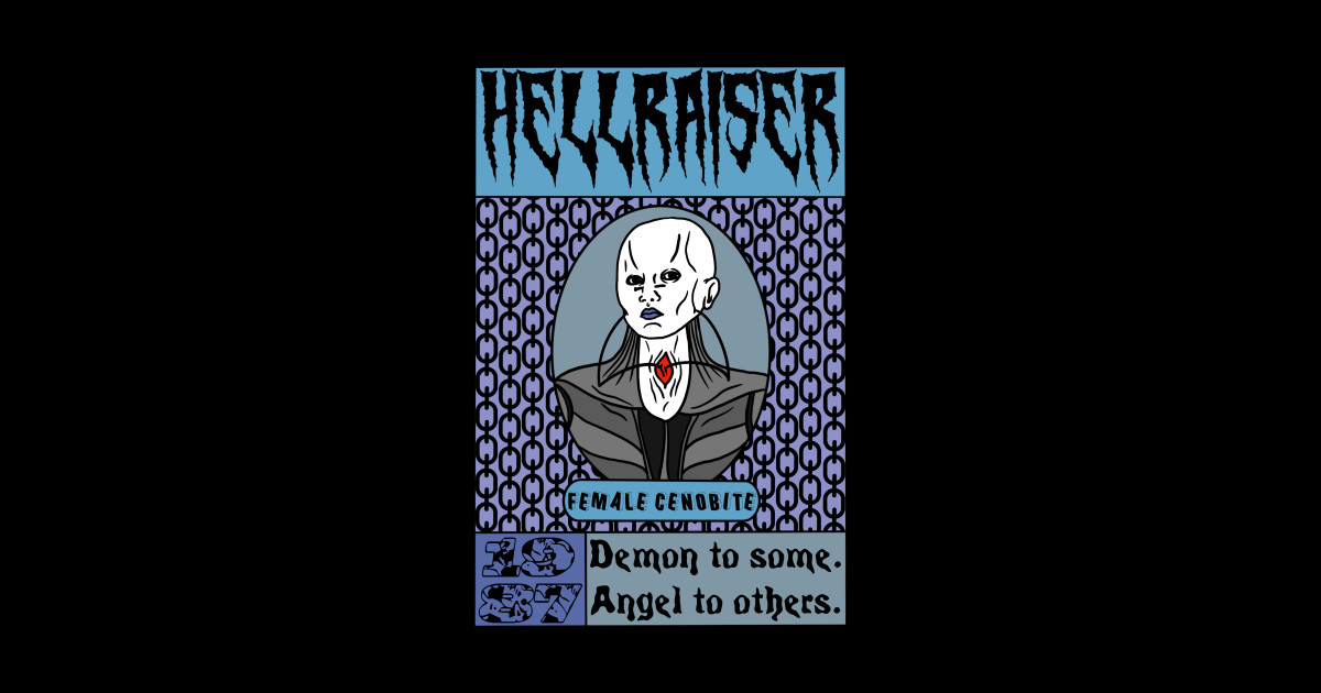 Female Cenobite - Hellraiser - Sticker | TeePublic
