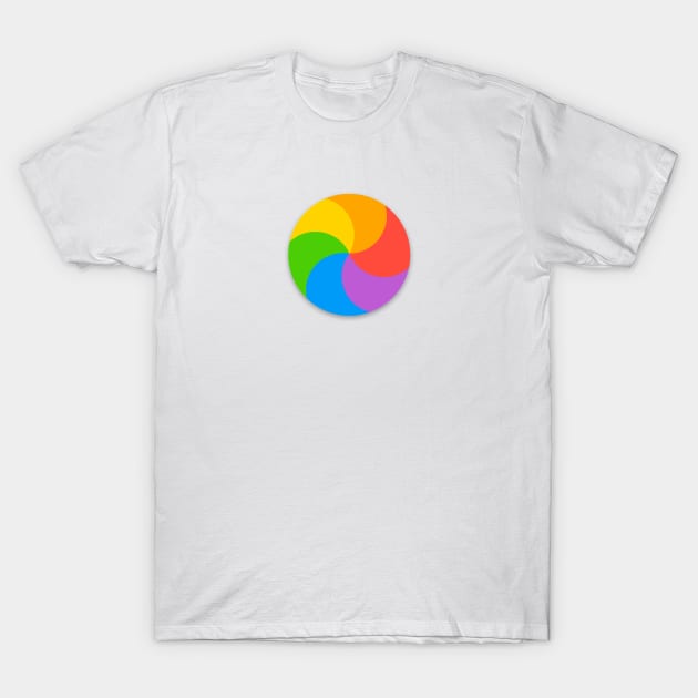 MacOS Beach ball - Apple - T-Shirt | TeePublic