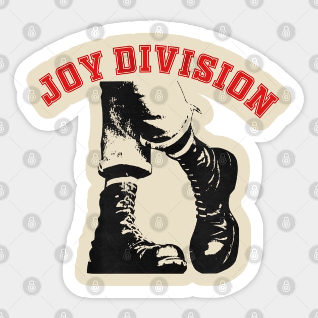 Boots joy division - Joy Division - Sticker | TeePublic
