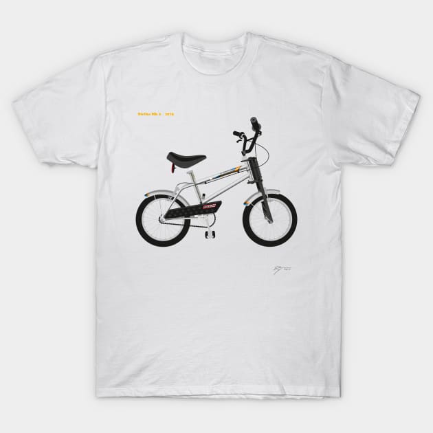Raleigh Strika Mk 2 - Classic Raleigh Strika Mk 2 Kids Bike - T-Shirt ...