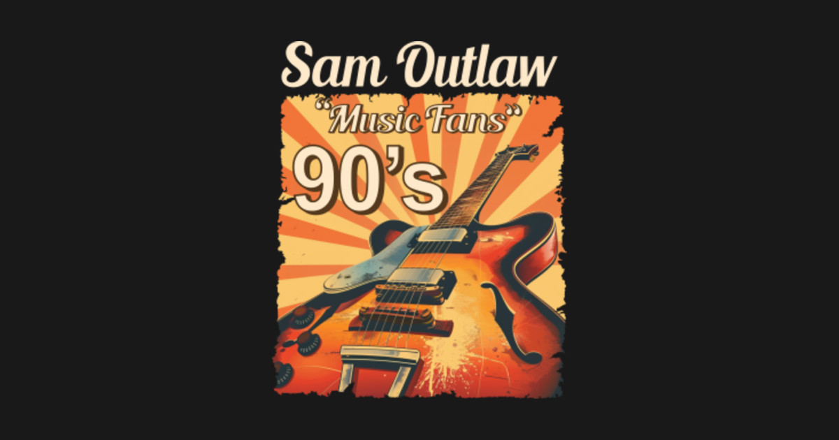 SAM OUTLAW MUSICIAN FAN ART - Sam Outlaw Musician Fan Art - T-Shirt ...