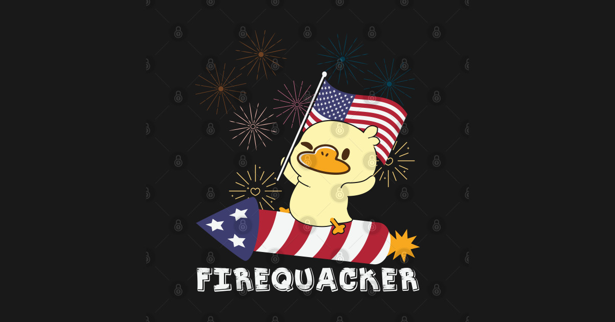 Firequacker/ Fourth of July - Fourth Of July - T-Shirt | TeePublic