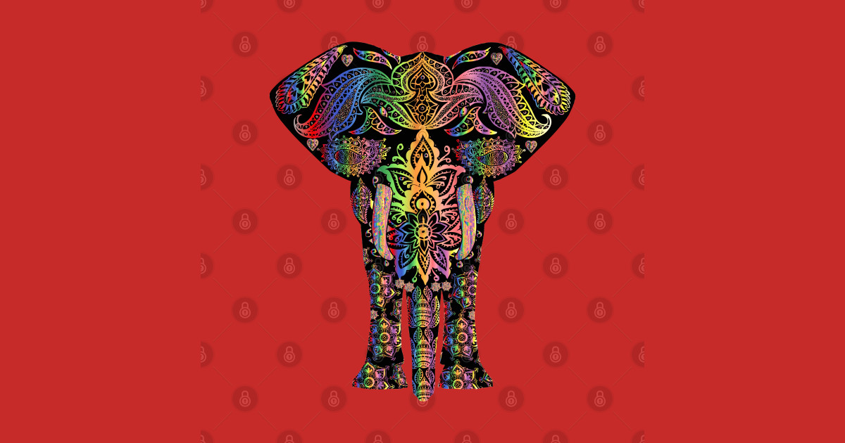 Mantra Elephant - Mantra Elephant - T-Shirt | TeePublic