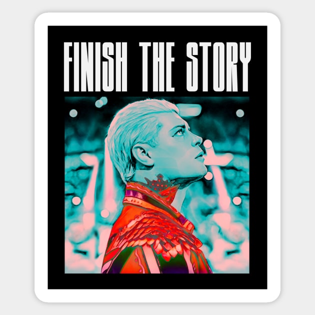 Cody Rhodes Finish The Story - Cody Rhodes - Sticker | TeePublic