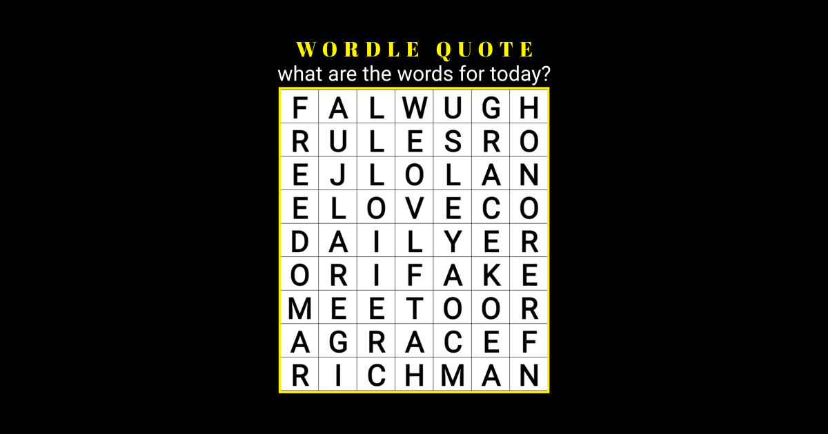 Wordle Word - Wordplay - Sticker | TeePublic