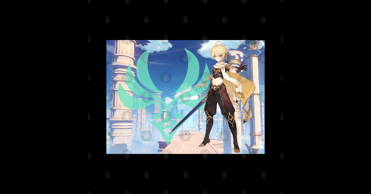 Aether (Anemo) - Genshin Impact - Genshin - Sticker | TeePublic