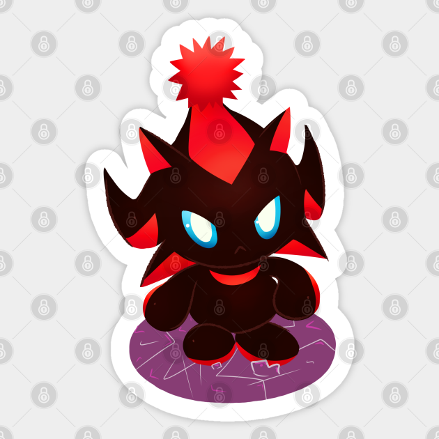 Shadow Chao - Sonic - Sticker | TeePublic