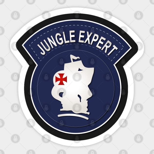 Jungle Expert Badge - Jungle Expert Badge - Sticker | TeePublic