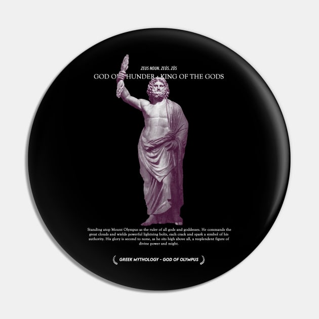 Zeus, God of Thunder, King of The Gods Mono - Greek Myth #002 - Zeus ...