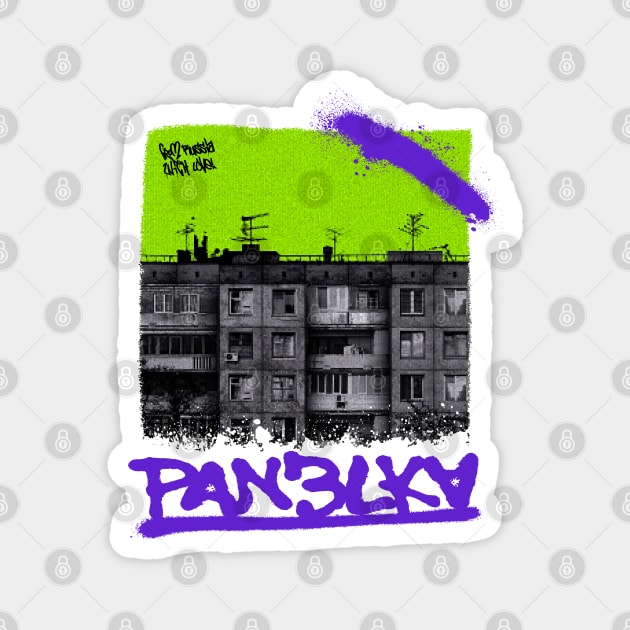 POST-SOVIET PANELKA // Typical russian panel houses - Colorful - Magnet ...