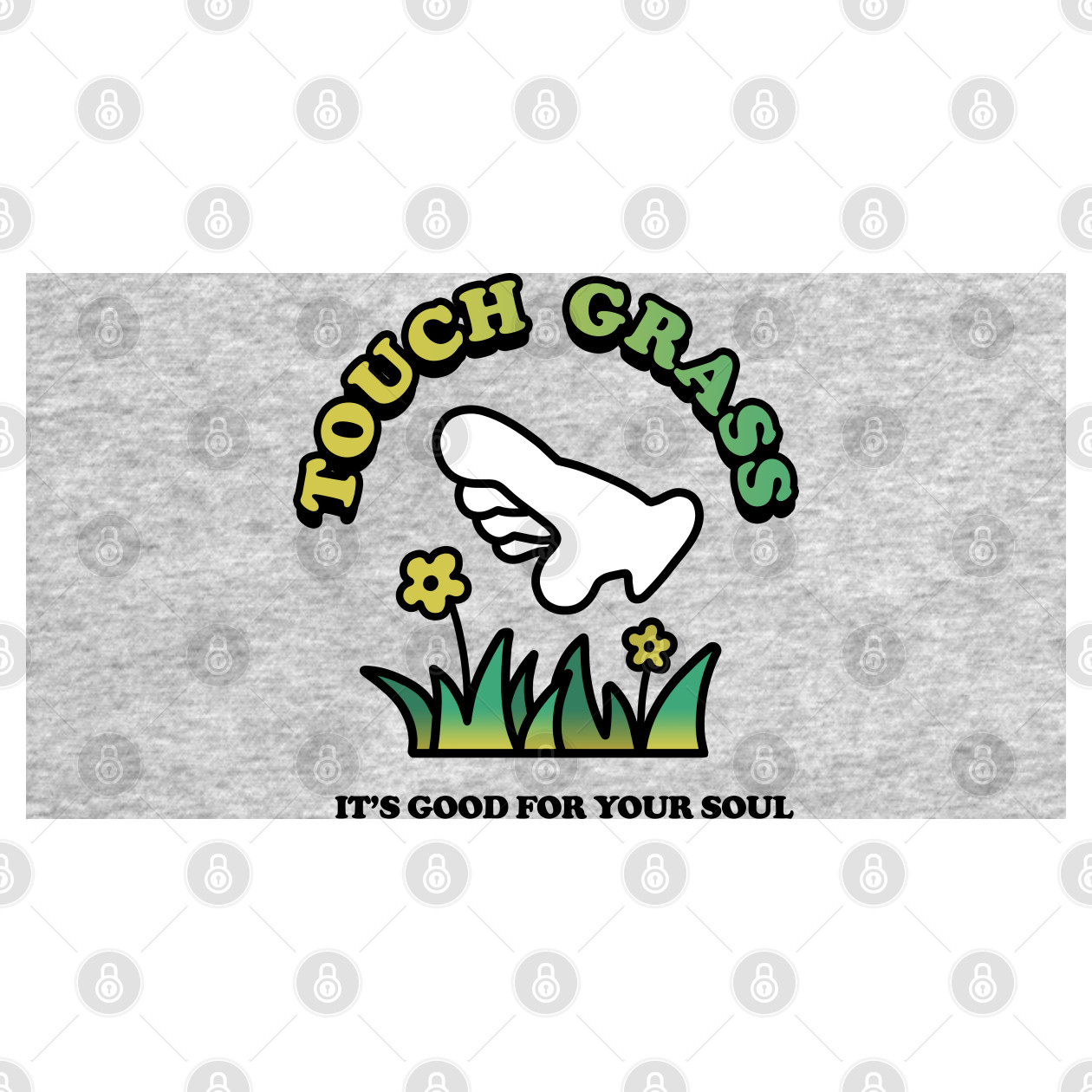 Touch Grass - Funny Slogan - T-Shirt | TeePublic