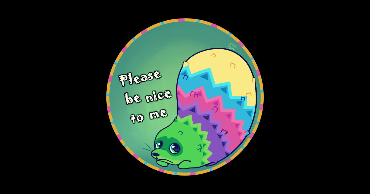 Skittish Fudgehog - Viva Piñata Print - Viva Pinata - Sticker | TeePublic