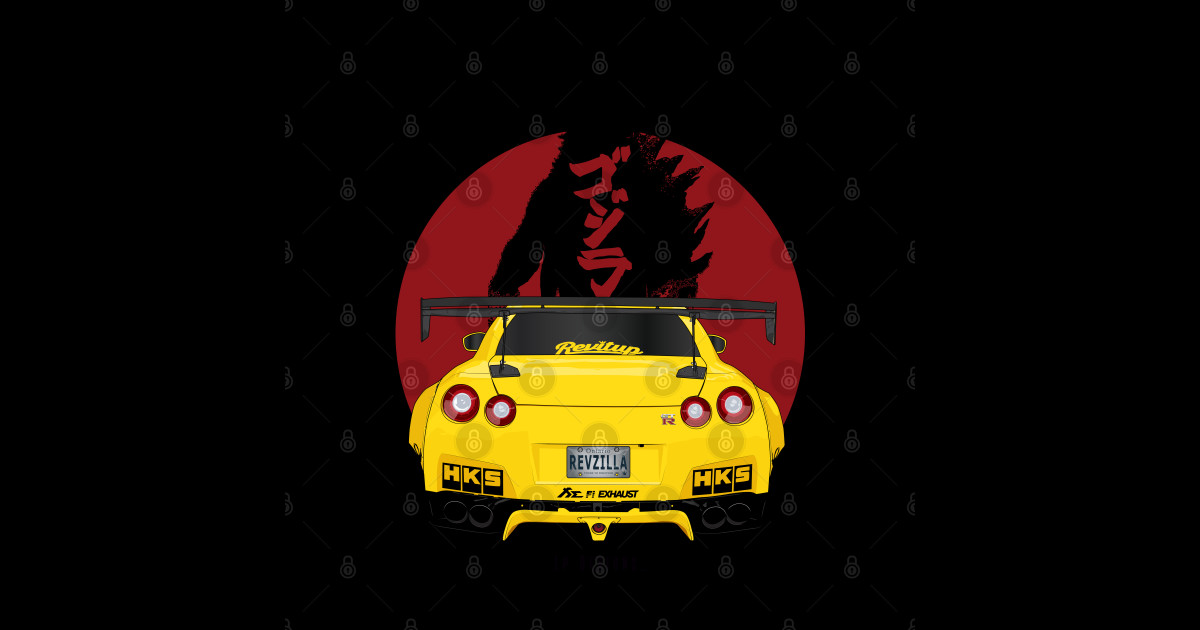 GTR R35 - Gtr R35 - Sticker | TeePublic