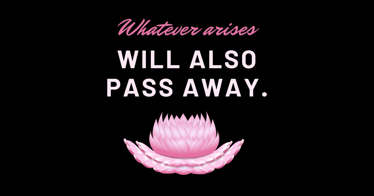 Buddhist quote: No stress - Buddhism - Sticker | TeePublic
