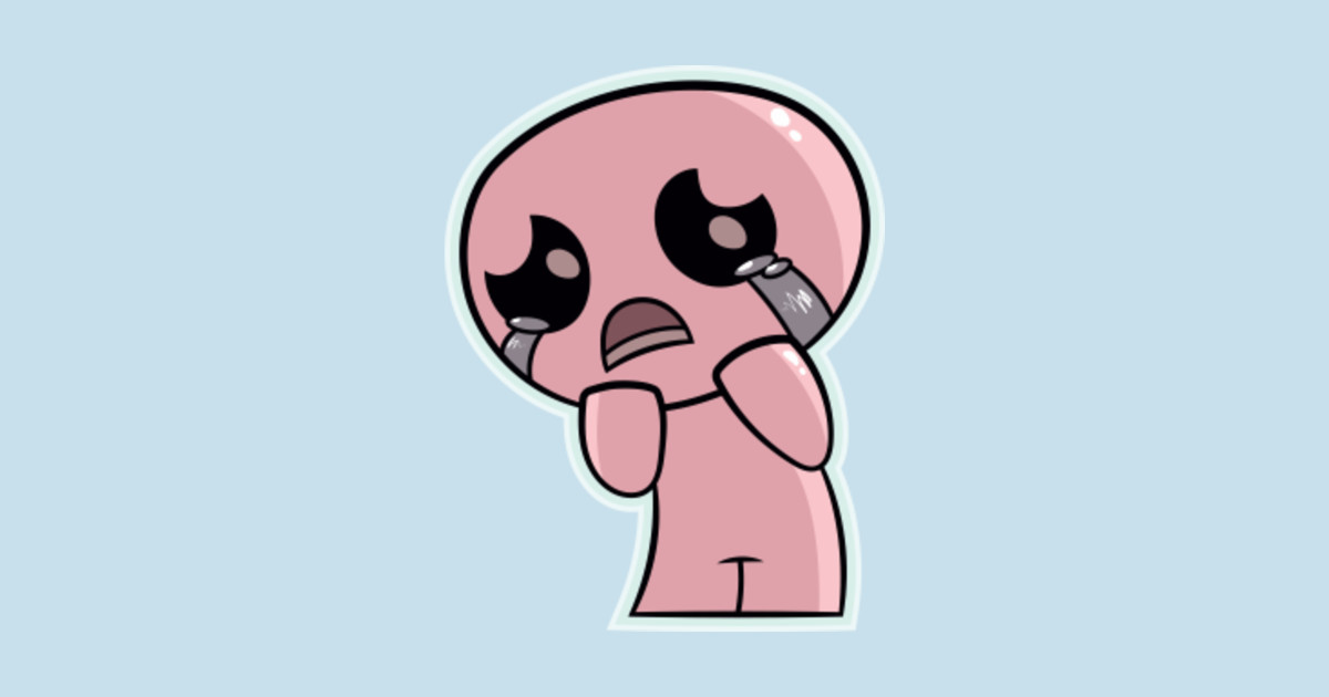 Crying Isaac - Binding Of Isaac - T-Shirt | TeePublic