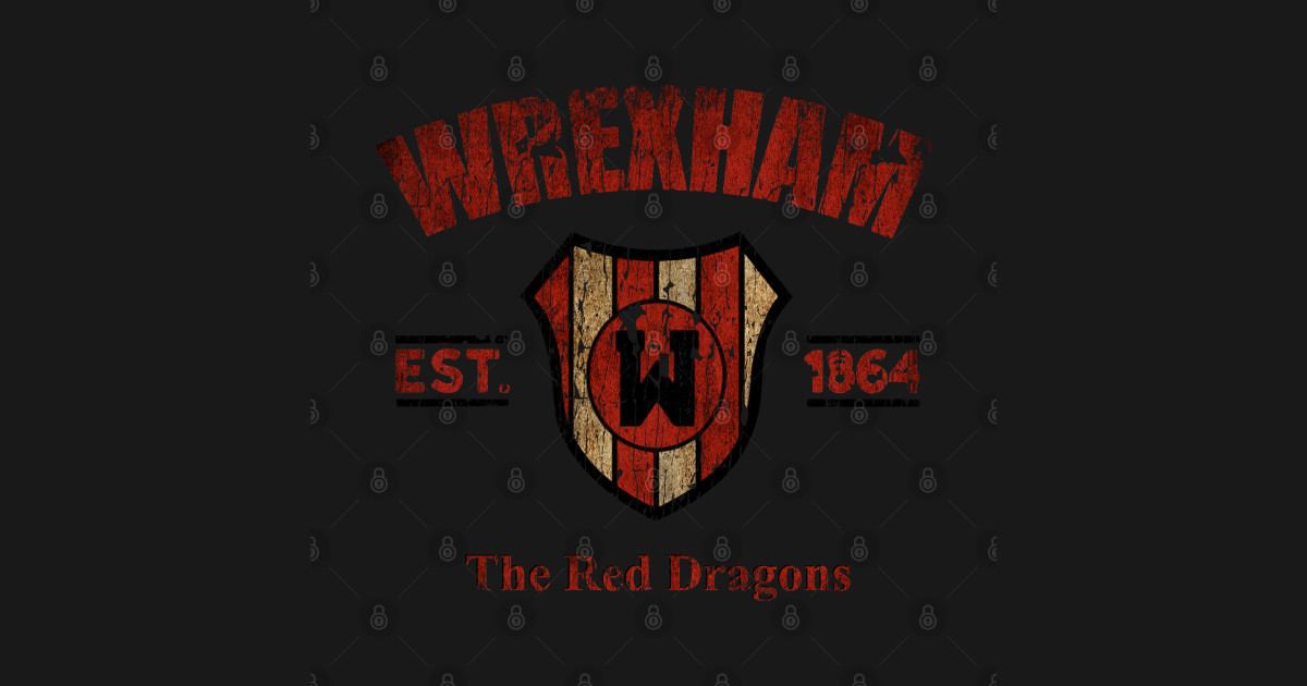 WREXHAM Fresh Design - Wrexham - T-Shirt | TeePublic