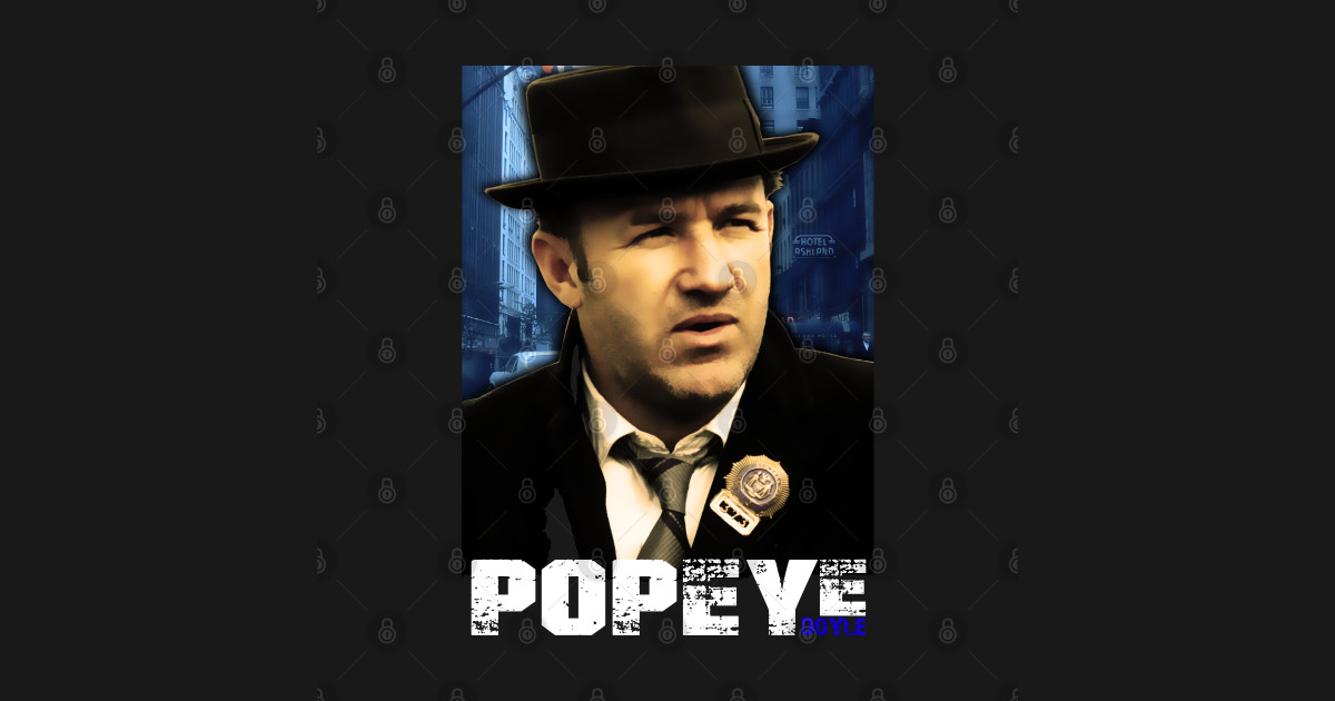 Detective Popeye Doyle Design - Popeye Doyle - T-Shirt | TeePublic
