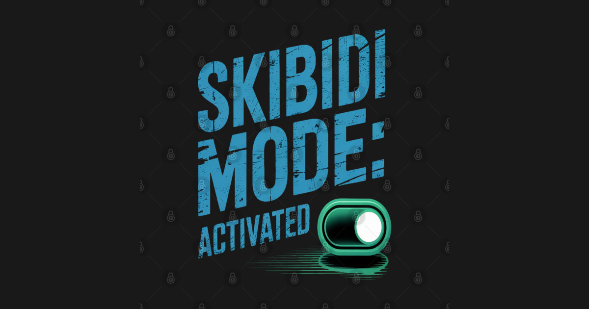 Skibidi Mode Activated Meme Gamer Tee - Skibidi Mode Activated Meme ...