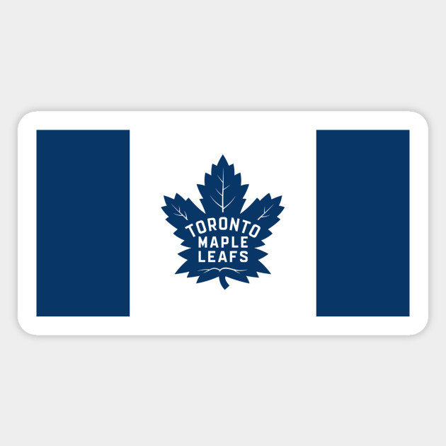 Toronto Maple Leafs Flag - Toronto Maple Leafs - Sticker | TeePublic