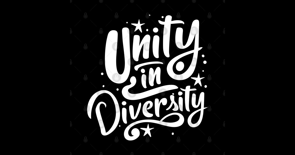Unity in Diversity - Diverse Colours - Unity In Diversity - Posters and ...