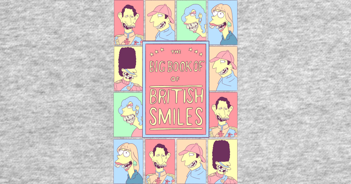 british teeth simpsons