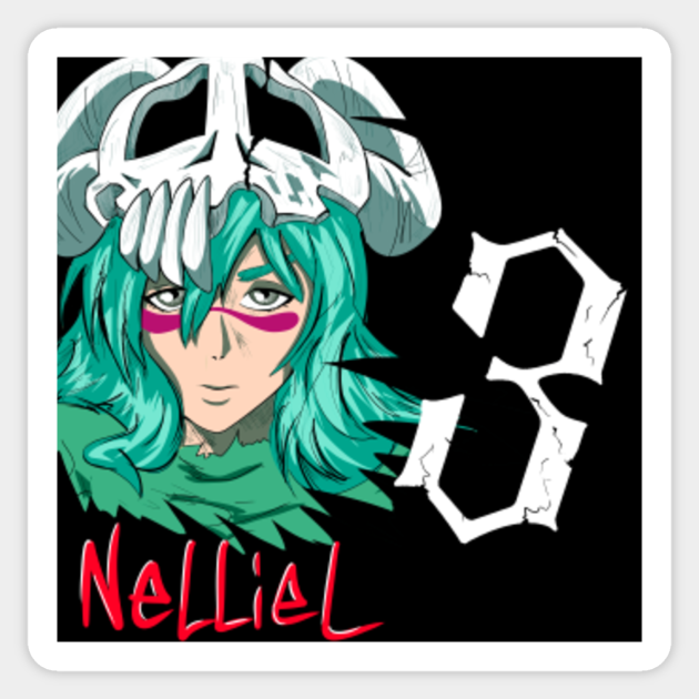 bleach anime ex-third espada Nelliel - Bleach - Sticker | TeePublic