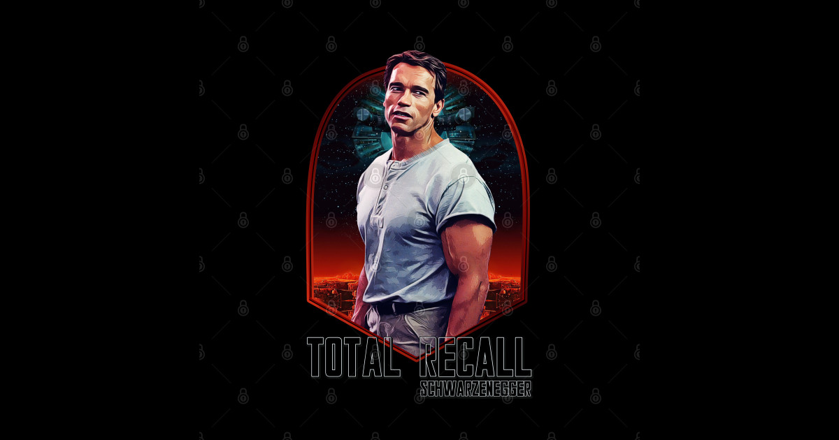 Arnold Schwarzenegger Total Recall Inspired Fan Art Design - Total ...