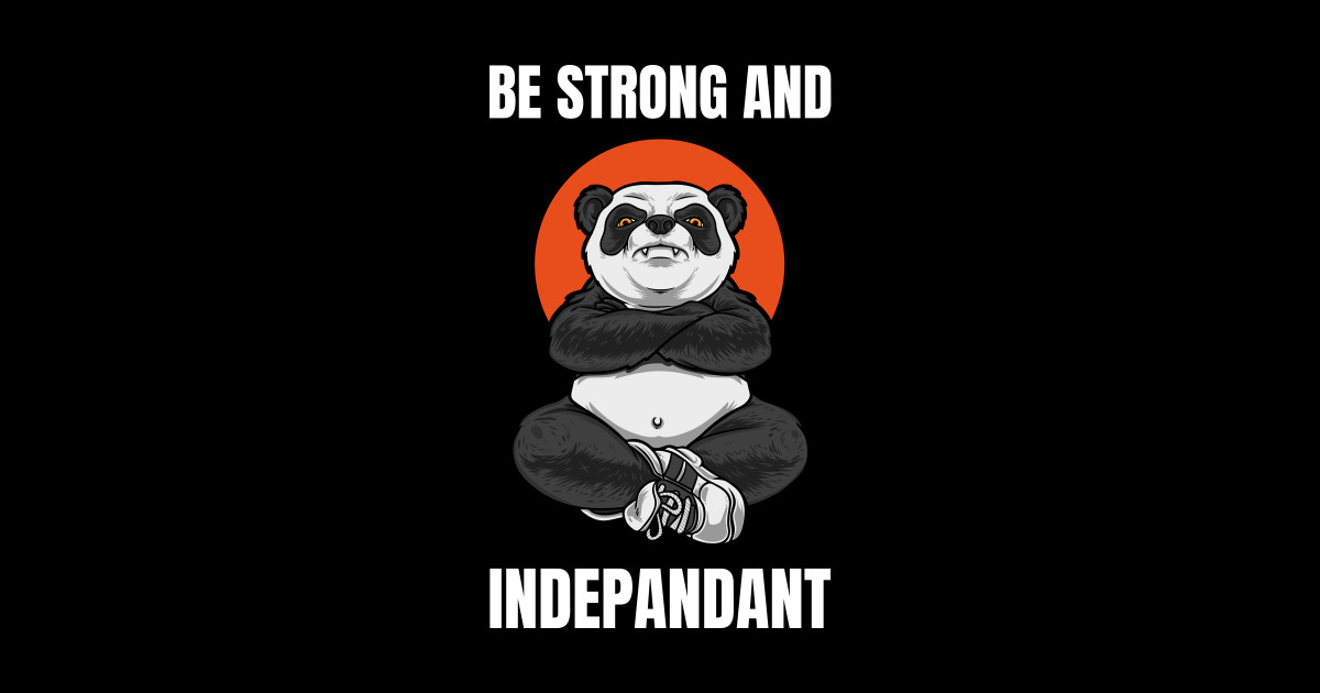Motivational Panda - Motivational - Sticker | TeePublic