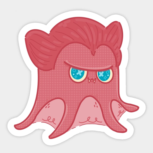 vampire octopus cartoon