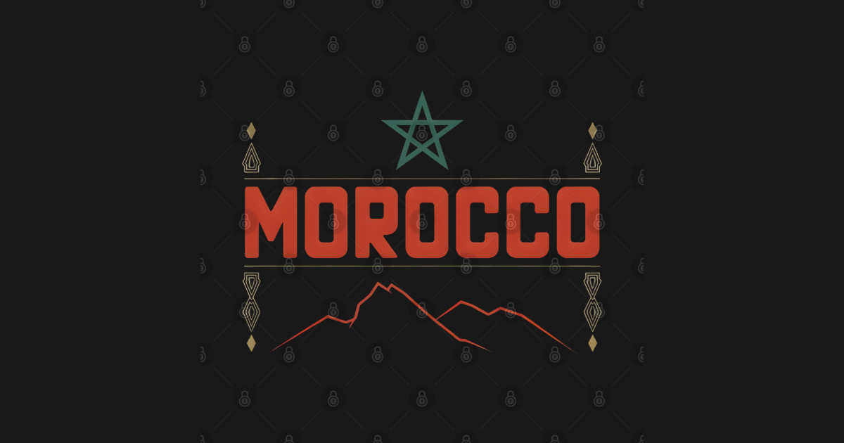 Morocco - Moroccan - T-Shirt | TeePublic