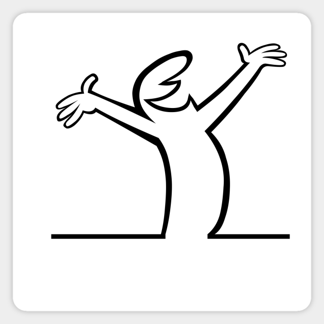 La Linea - Minimalist - Sticker | TeePublic